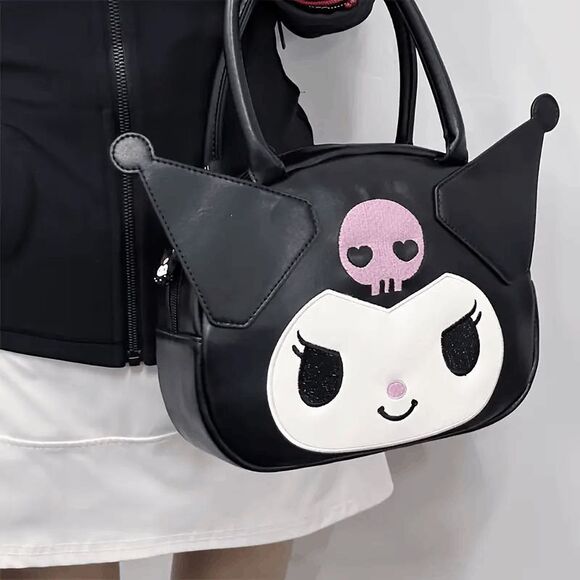 Sanrio | Bags | Sanrio Kuromi Emo Goth Kawaii Crossbody Purse Bag ...